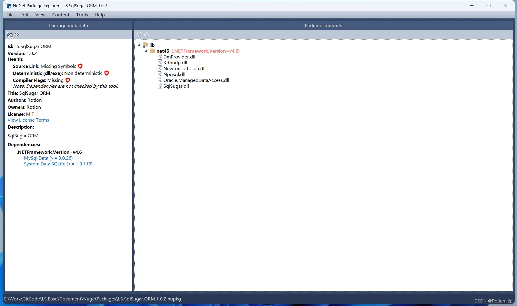 使用 NuGetPackageExplorer 生成Nuget包，并上传nuget.org_nuget package explorer-CSDN博客