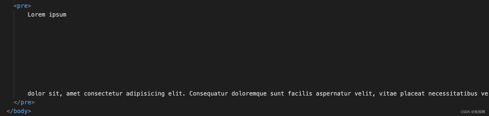 HTML基础之＜h＞,＜p＞,＜span＞,＜pre＞_html 原样输出代码 code pre span-CSDN博客