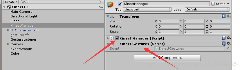 Unity + Kinect基本上所有的手势二次封装(一)_unity kinect-CSDN博客