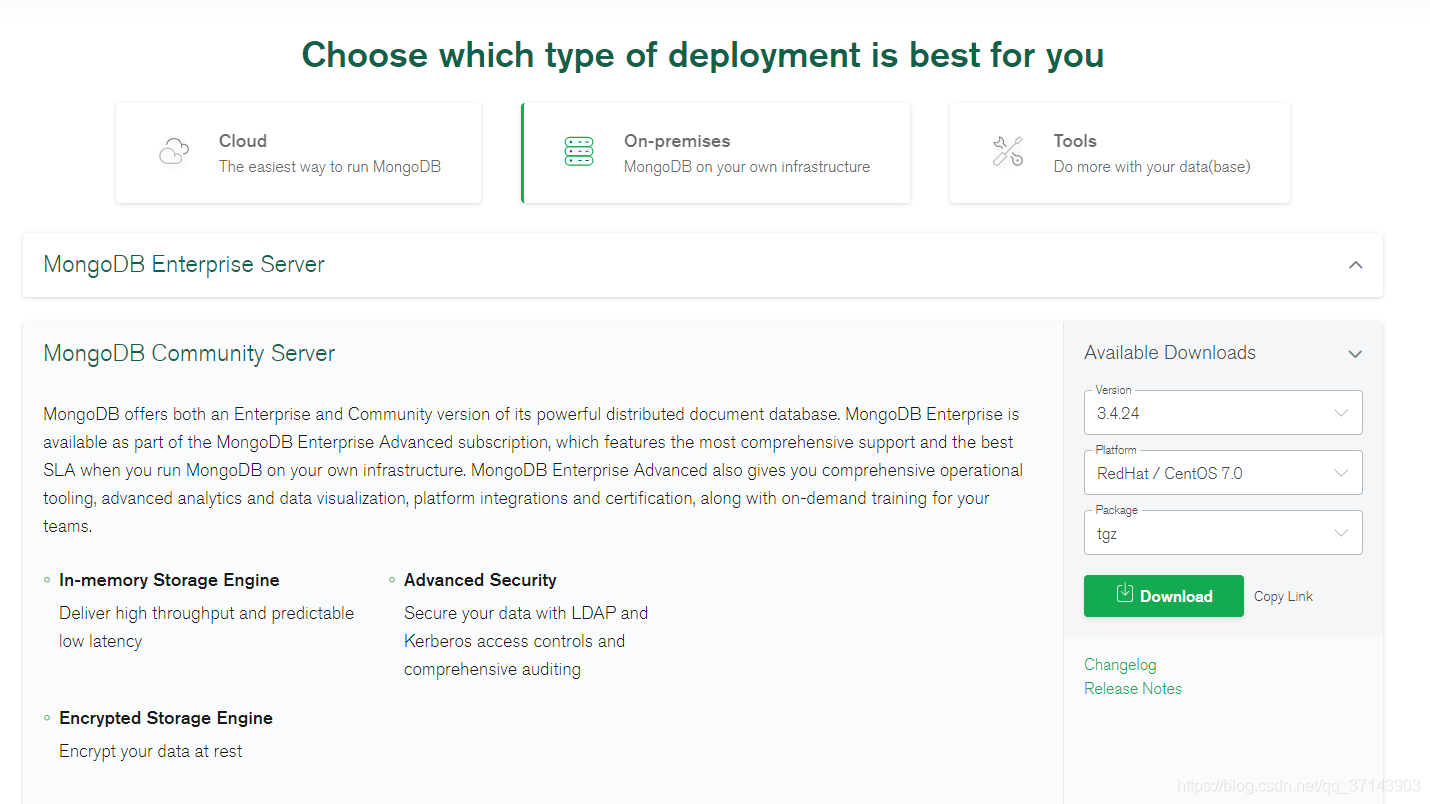 Centos7-安装MongoDB-步骤_centos7按照mongodb-CSDN博客