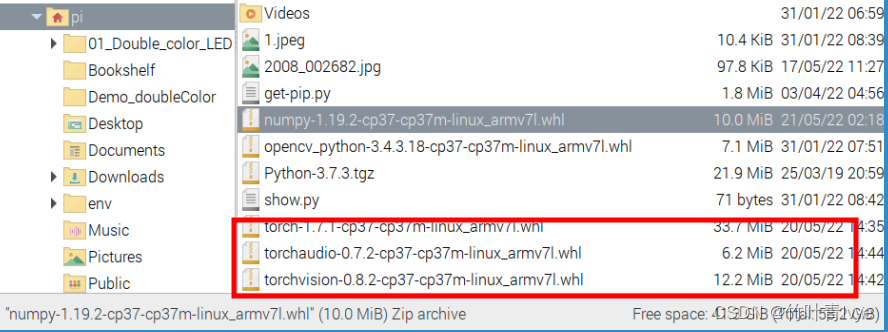 树莓派4B安装pytorch_树莓派4b pytorch-CSDN博客
