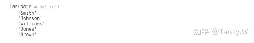 Matlab Table型数据的导入and使用matlab读取table的一列 Csdn博客