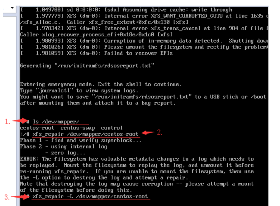 Centos 7 LVM xfs文件系统修复-CSDN博客