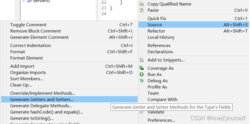 eclipse生成一键生成get set方法_eclipsez快速getset-CSDN博客
