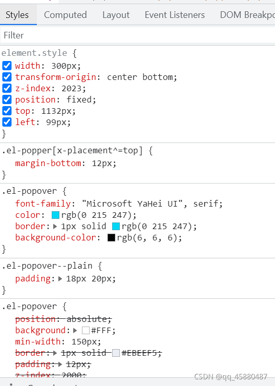 Vue项目element Ui组件自定义样式设置，以及打包build上线后样式失效问题vite Build 后 Element Ui 库用不