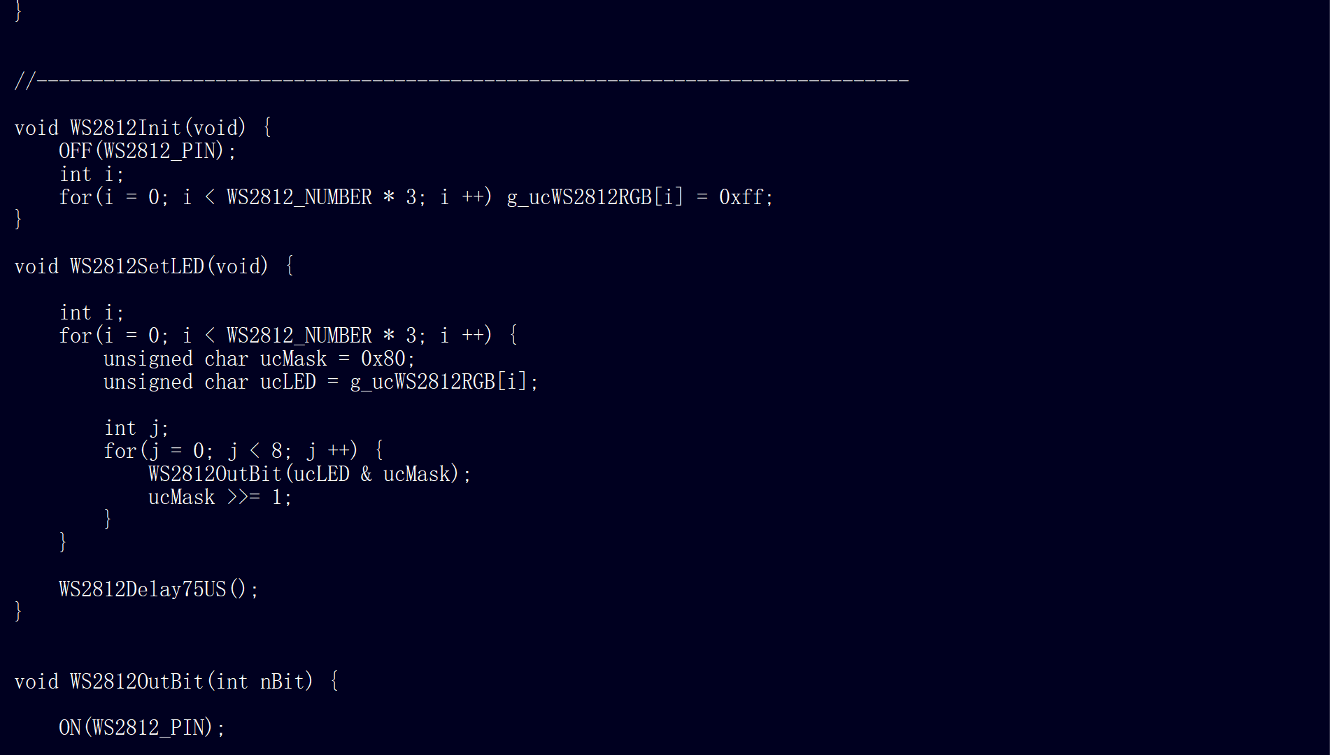 使用IO口调试 WS2812_io模拟spi ws2812-CSDN博客
