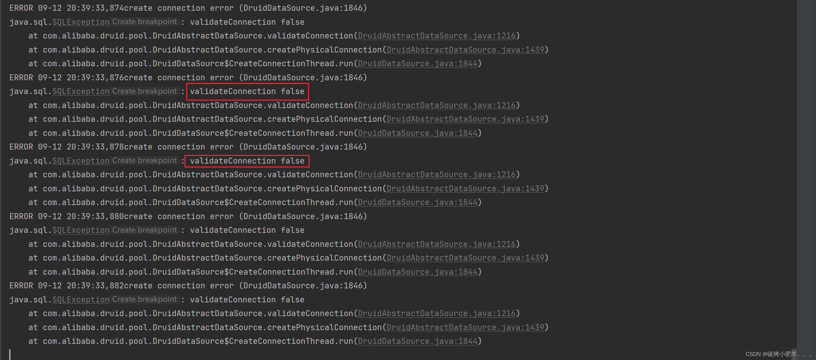 MySQL 8.0 驱动与阿里druid版本兼容操作_druid连接池版本兼容msql8.0-CSDN博客