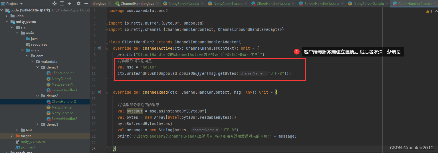 Spark源码(二)-Netty简介_spark netty-CSDN博客
