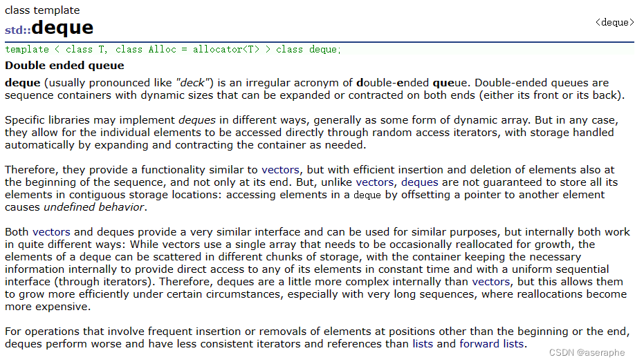 STL::Queue/Stack模拟实现-CSDN博客