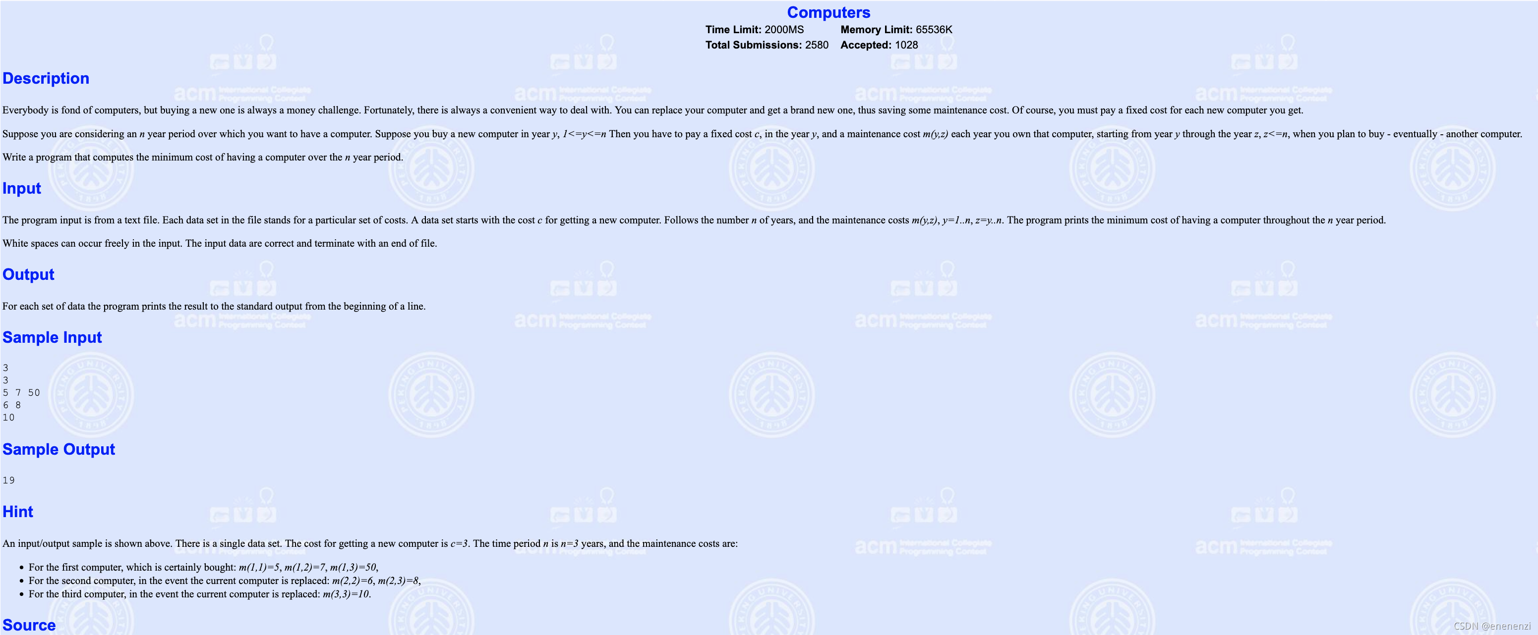 动态规划 线性模型 Leetcode.300 POJ3486-CSDN博客