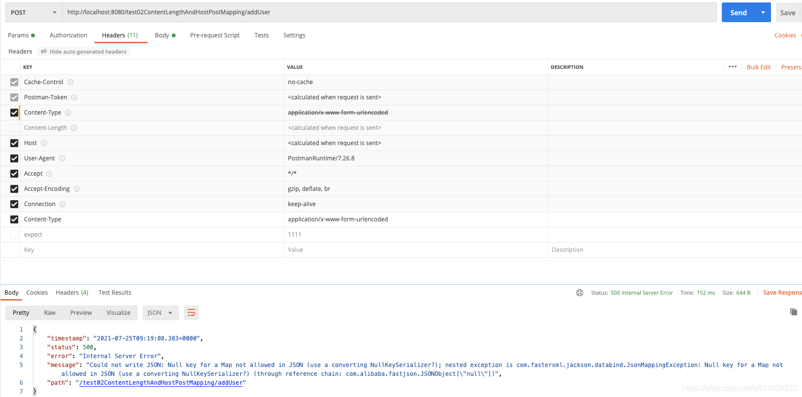 84 记录几次 400 Bad Request_content-length没传导致400-CSDN博客