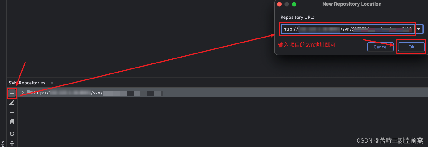 IDEA中集成使用SVN【超详细图解Mac版】_mac idea svn-CSDN博客