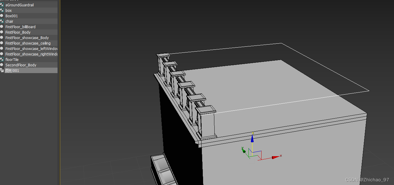 【3DsMAX】从零开始建房（5）_3dmax怎么建两层楼-CSDN博客