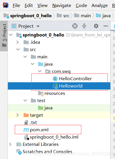 spring boot--最基础的hello world_springboot最简单helloworld-CSDN博客