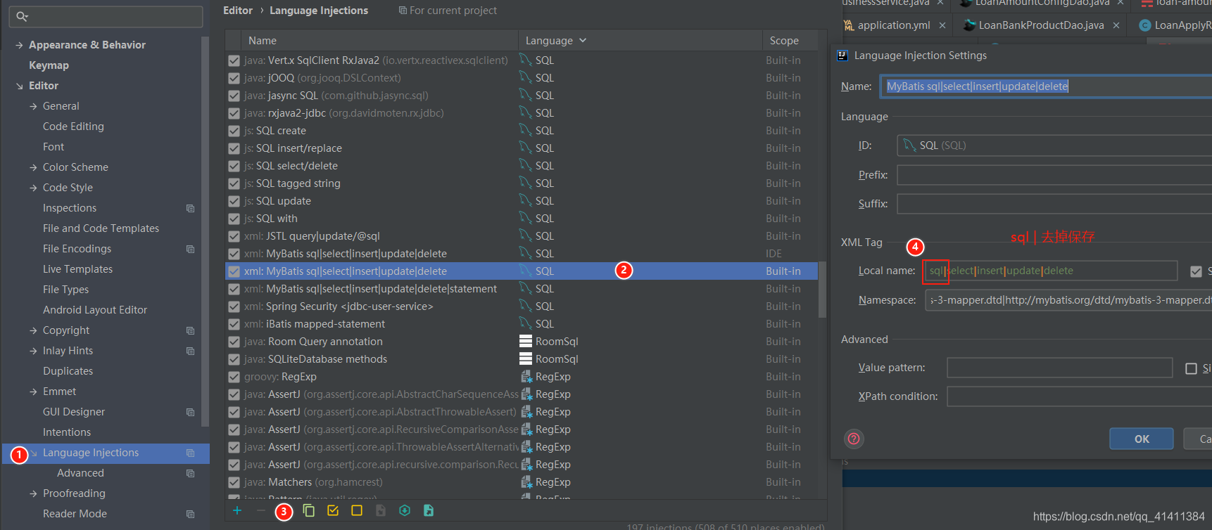 Idea mybatis的xml报错原因,解决办法 ＜statement＞ or DELIMITER expected, got ‘id‘)_mybatis xml格式化时id总被-CSDN博客