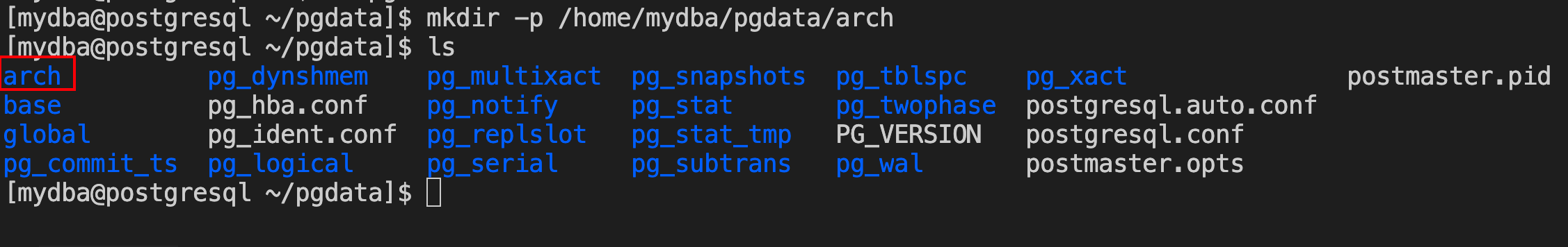 PostgresSQL开启归档模式_postgresql 开启归档-CSDN博客