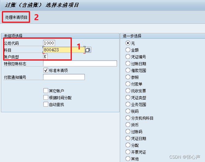 SAP付款并清账F-51 或 F-53_sap f-53-CSDN博客