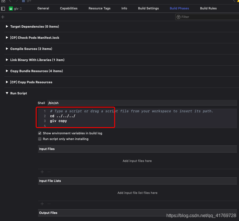 Command PhaseScriptExecution failed with a nonzero exit code-CSDN博客