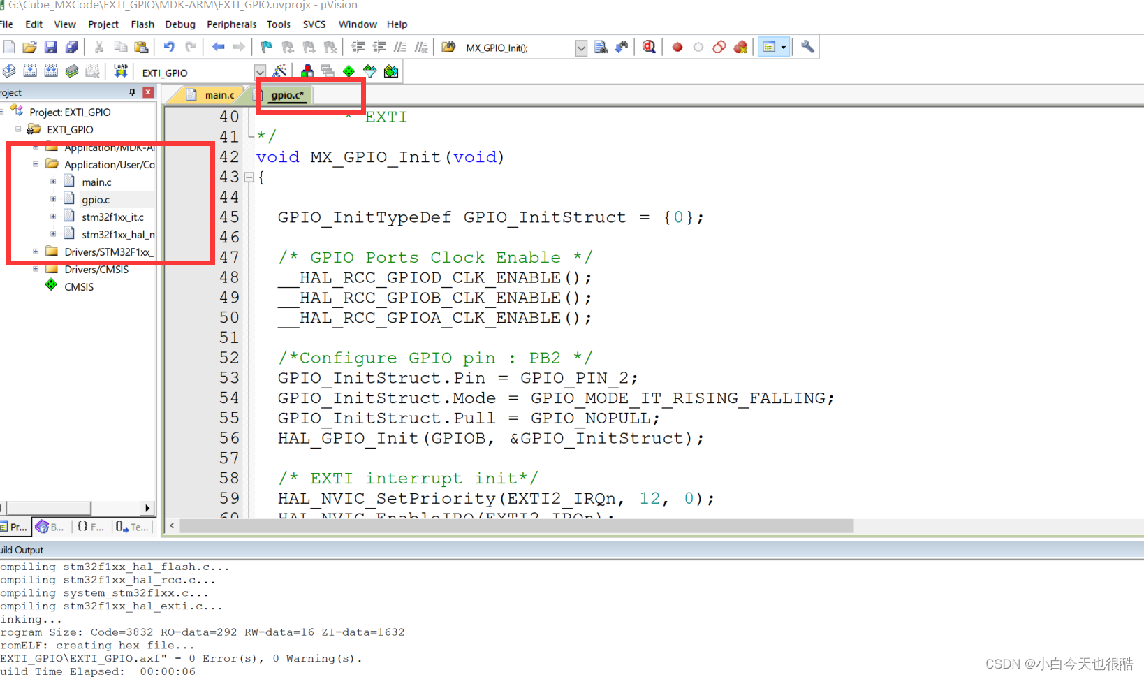 STM32HAL库——EXTI外部中断小结_hal exti-CSDN博客