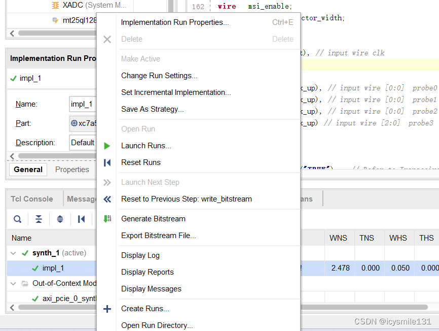 在project模式下使用Design Runs窗口_vivado design runs怎么打开-CSDN博客
