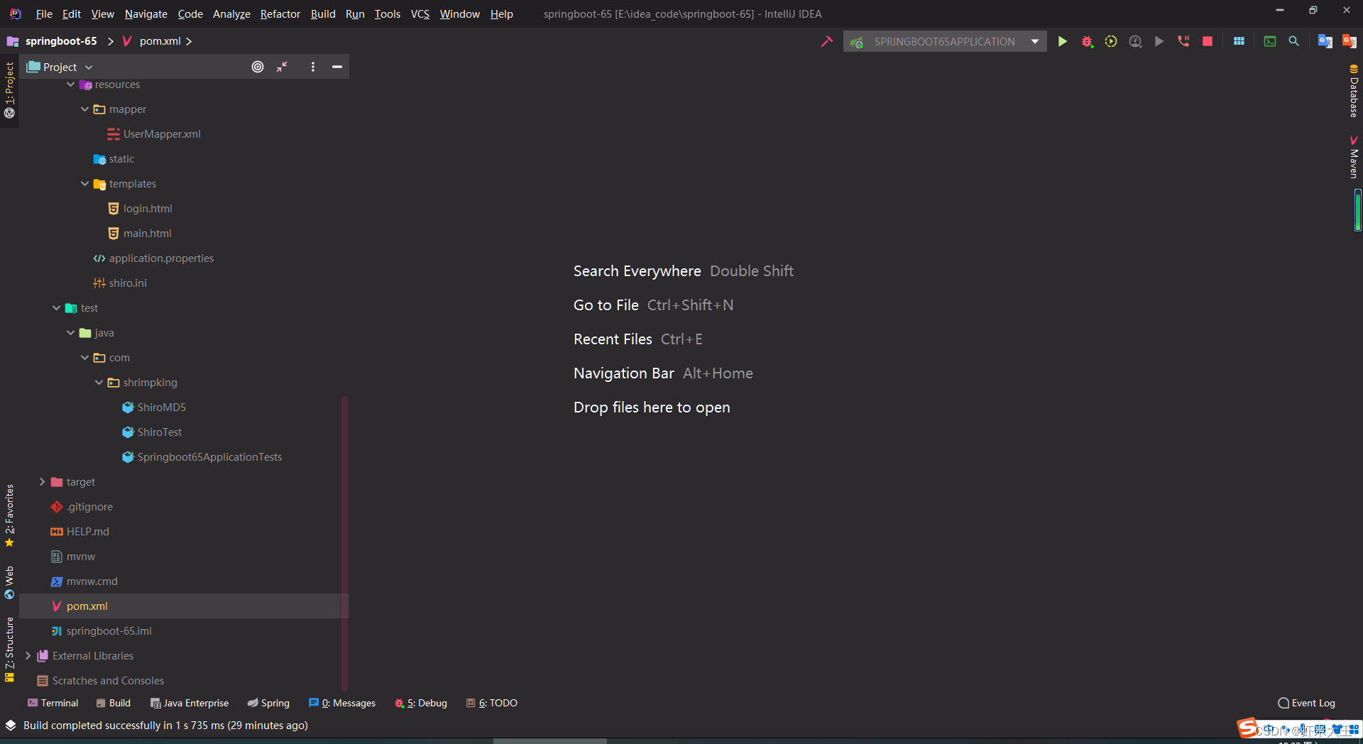 shiro与springboot整合的使用_spring boot 2.7.18 与 shiro-CSDN博客