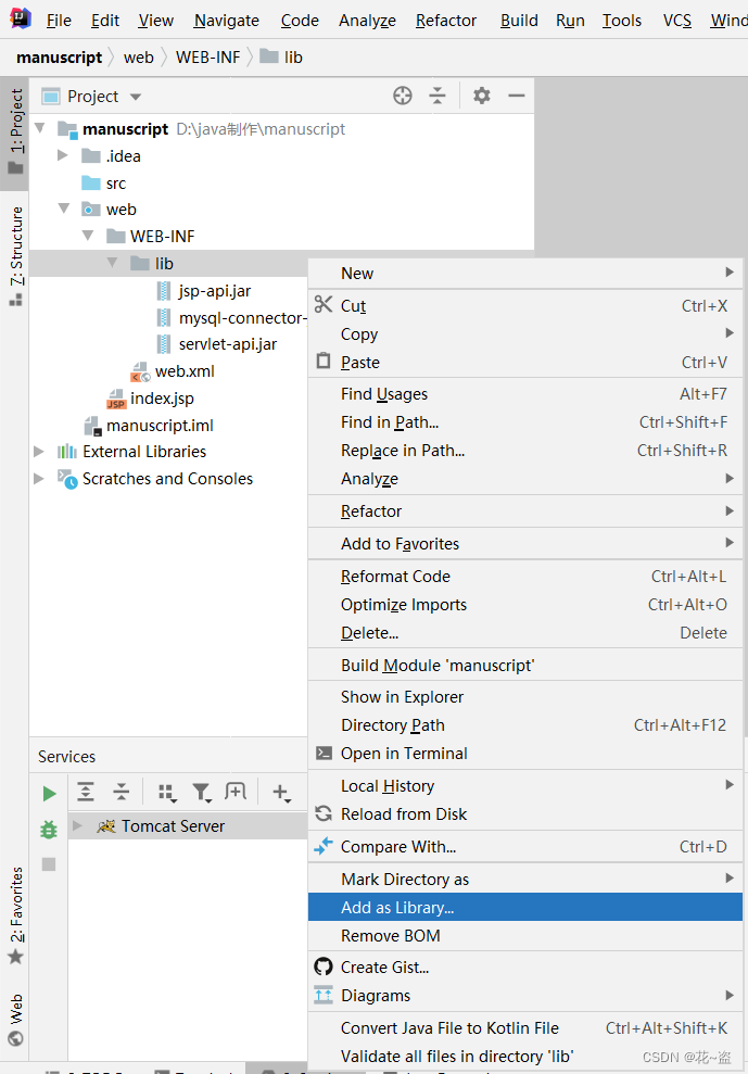 IntelliJ IDEA 创建web教程_idea设置web文件夹-CSDN博客