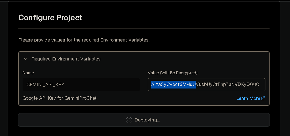 vercel部署Gemini pro_vercel教程-CSDN博客