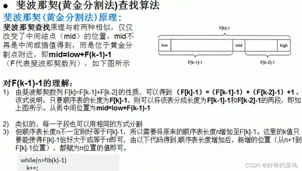 斐波那契查找算法 Javajava的fib Csdn博客 