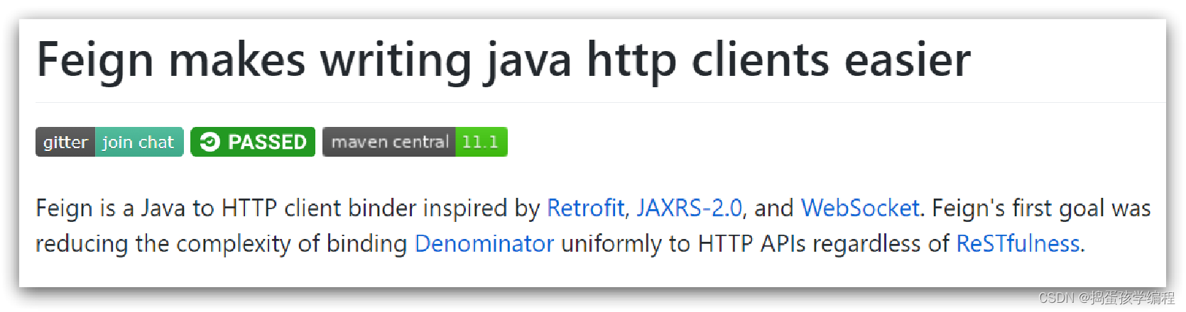 微服务8 Feign远程调用_caused by: java.lang.abstractmethoderror: receiver-CSDN博客