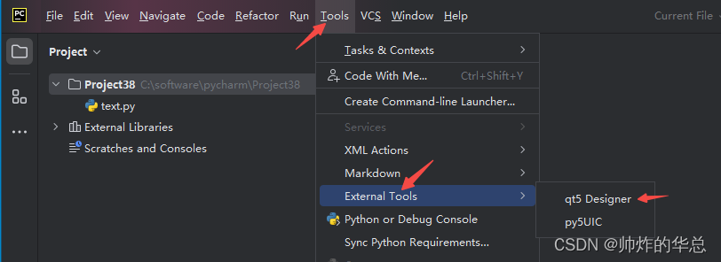 python 3.8 版本中下载 pyqt5 模块 + GUI 逻辑分离界面测试_python3.8 安装pyqt5-CSDN博客