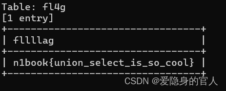 BUUCTF 第一章 web入门]SQL注入-11_buuctf sqlmap-CSDN博客