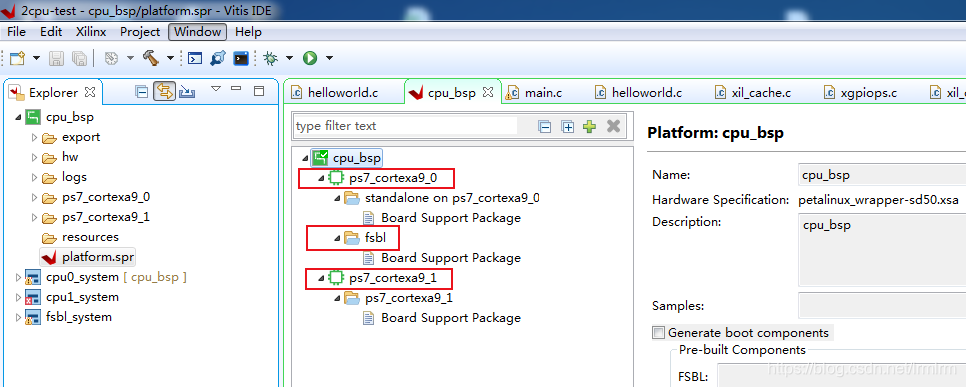 简单总结下ZYNQ 7000双核AMP运行时如何让CPU0动态加载启动运行CPU1_zynq amp cpu0 linux 启动cpu1-CSDN博客