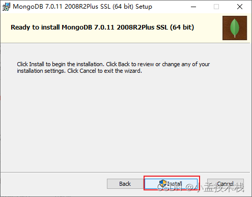 MongoDB安装配置教程（详细版）-CSDN博客