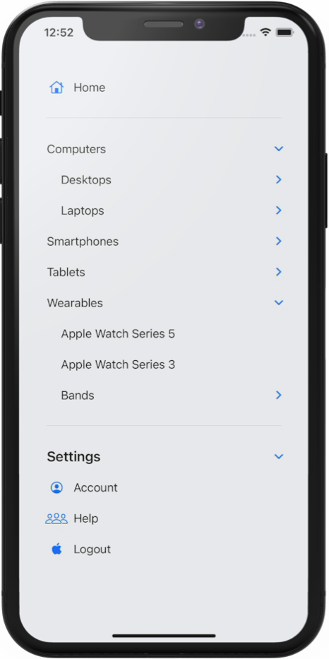 swift和swiftui_在SwiftUI 2.0中使用OutlineGroup和DisclosureGroup构建可扩展列表-CSDN博客