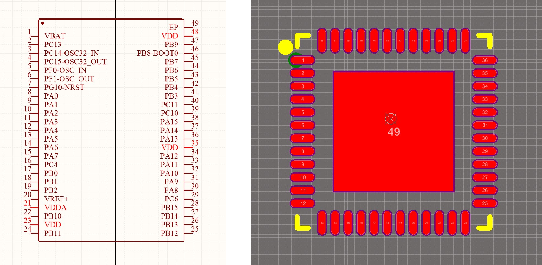 测试STM32G431的实验电路板-CSDN博客