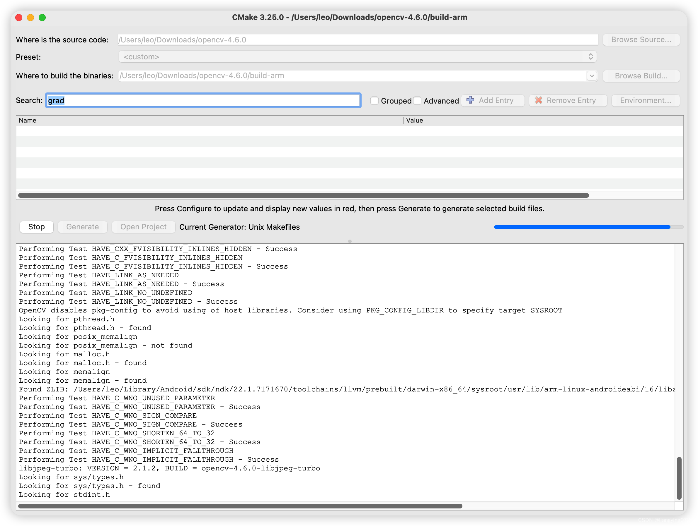 【超详细】mac 交叉编译opencv4.6.0 with opencv-contrib for android_macos_liangying0720-华为开发者空间