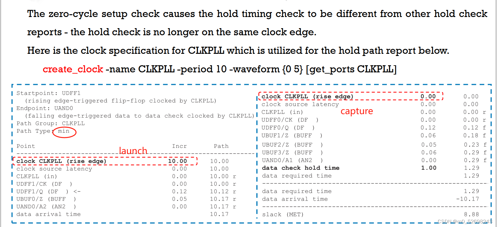 静态时序分析(STA)_Data to Data Checks_时序分析nochange-CSDN博客
