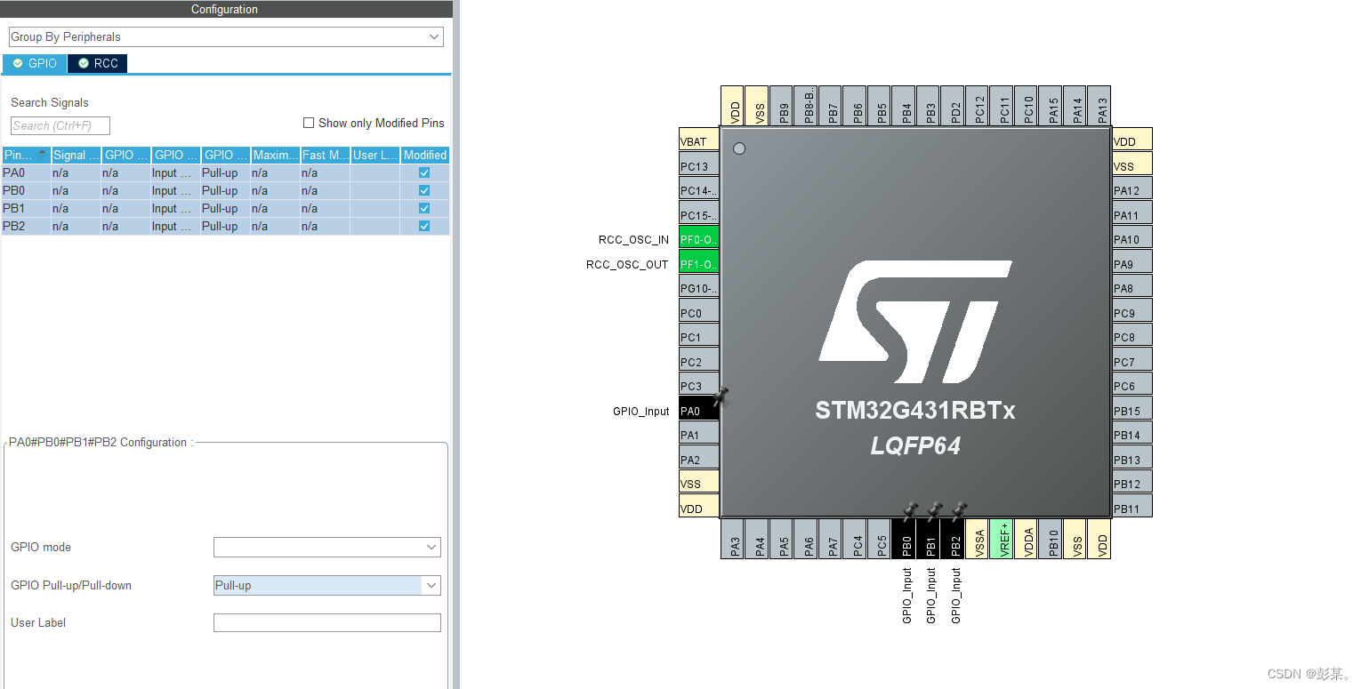 蓝桥杯STM32G431RBT6学习——按键_stm32哪些引脚可以接按钮-CSDN博客