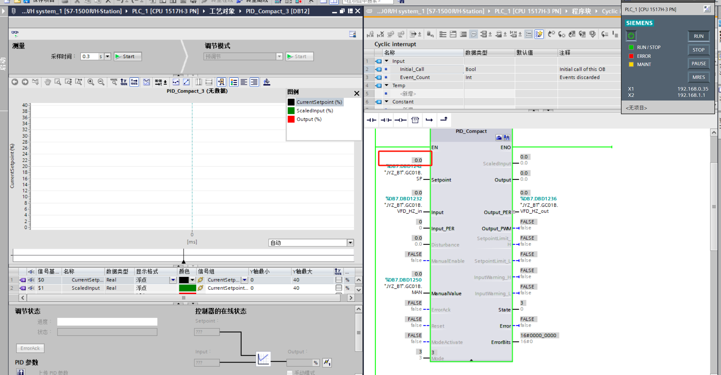 （4）S7-1200模拟量转换与PID调节_1200pid参数怎么设置-CSDN博客