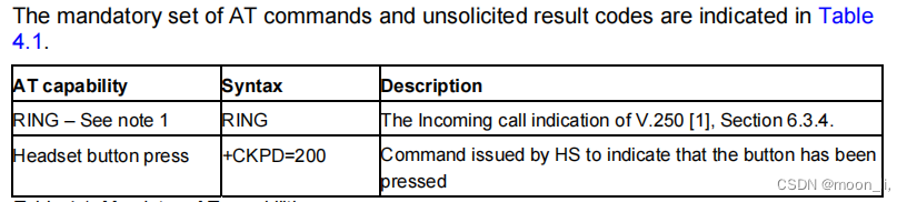 蓝牙 HSP headset 协议简介_蓝牙hsp-CSDN博客