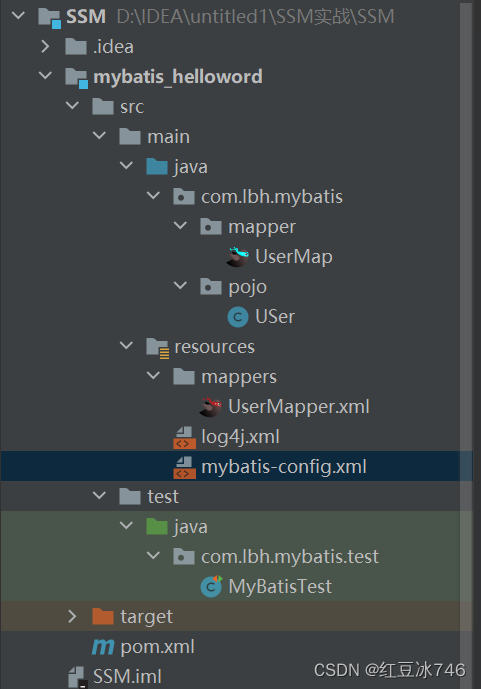 搭建My Batis（Maven + MySql + log4j）_maven mysql mybatis-CSDN博客