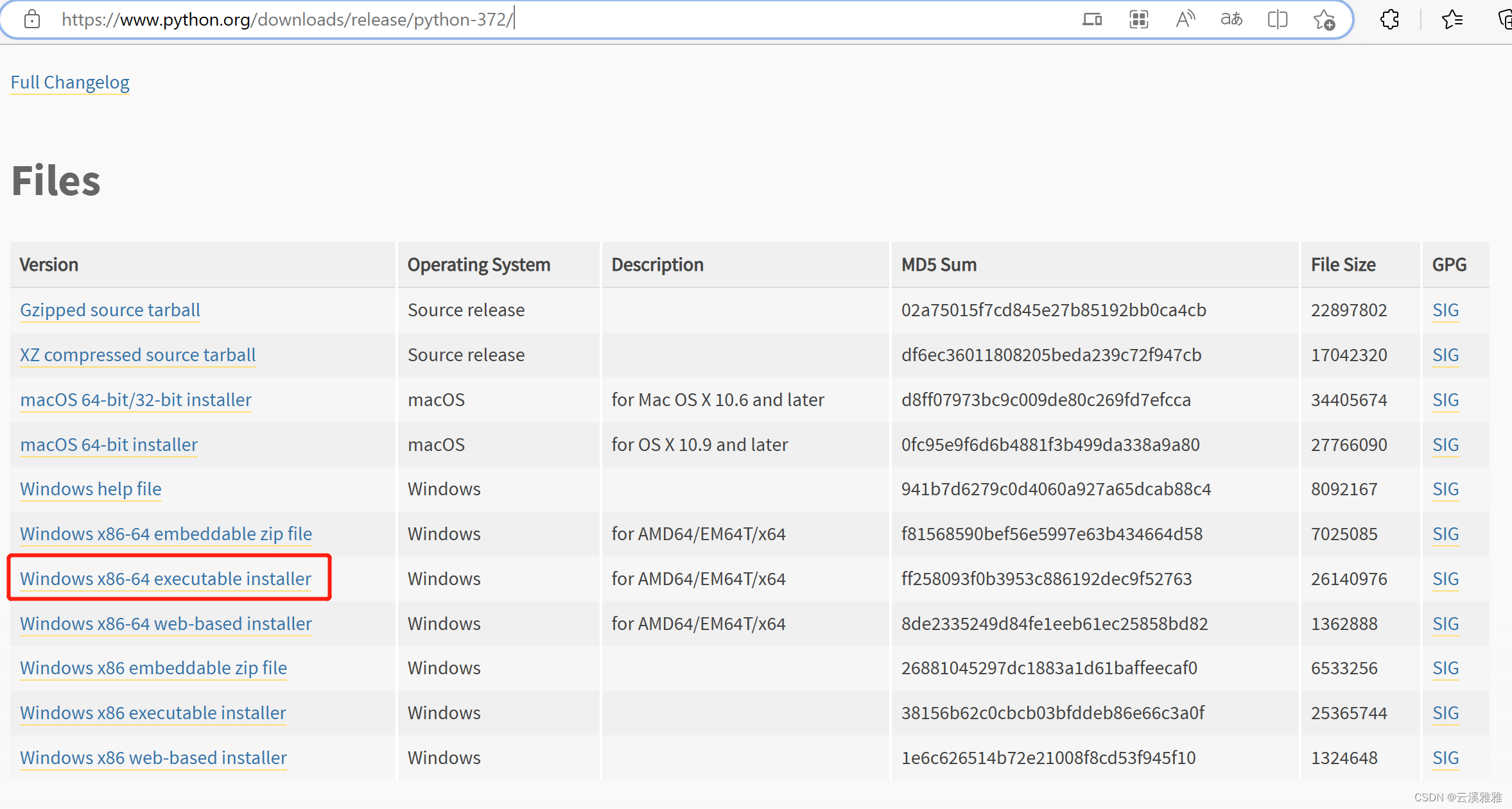 【Python入门】--Python解释器的下载和安装_cpython下载-CSDN博客