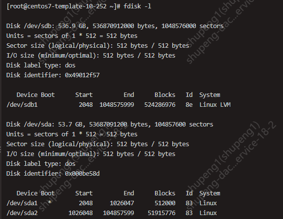 恢复 fdisk /dev/sdb 命令-CSDN博客