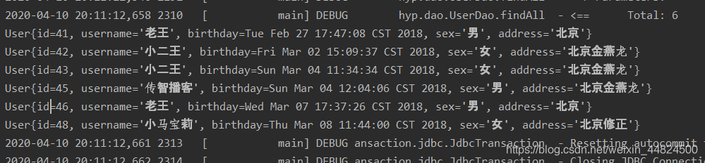 mybatis中 Unknown initial character set index '255' received from server ...