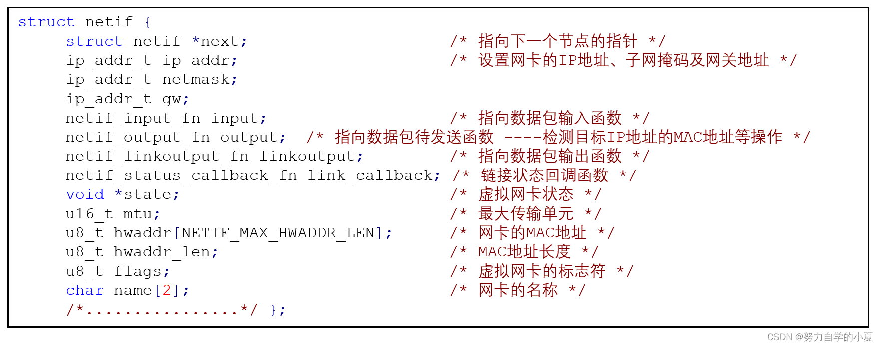正点原子lwip学习笔记——lwip网络接口管理lwip 用户态 Csdn博客 8768