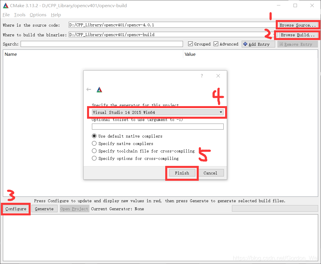 【OpenCV】opencv4 + opencv_contrib 4 + VS2015-VS2019的编译_vs2015编译opencv4-CSDN博客