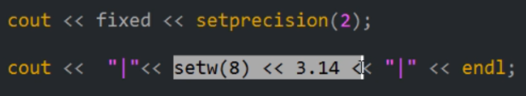 c++,fixed,setprecision(),setw()_一叶孤舟渡-魔乐社区