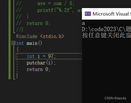 puts和putchar的使用-CSDN博客