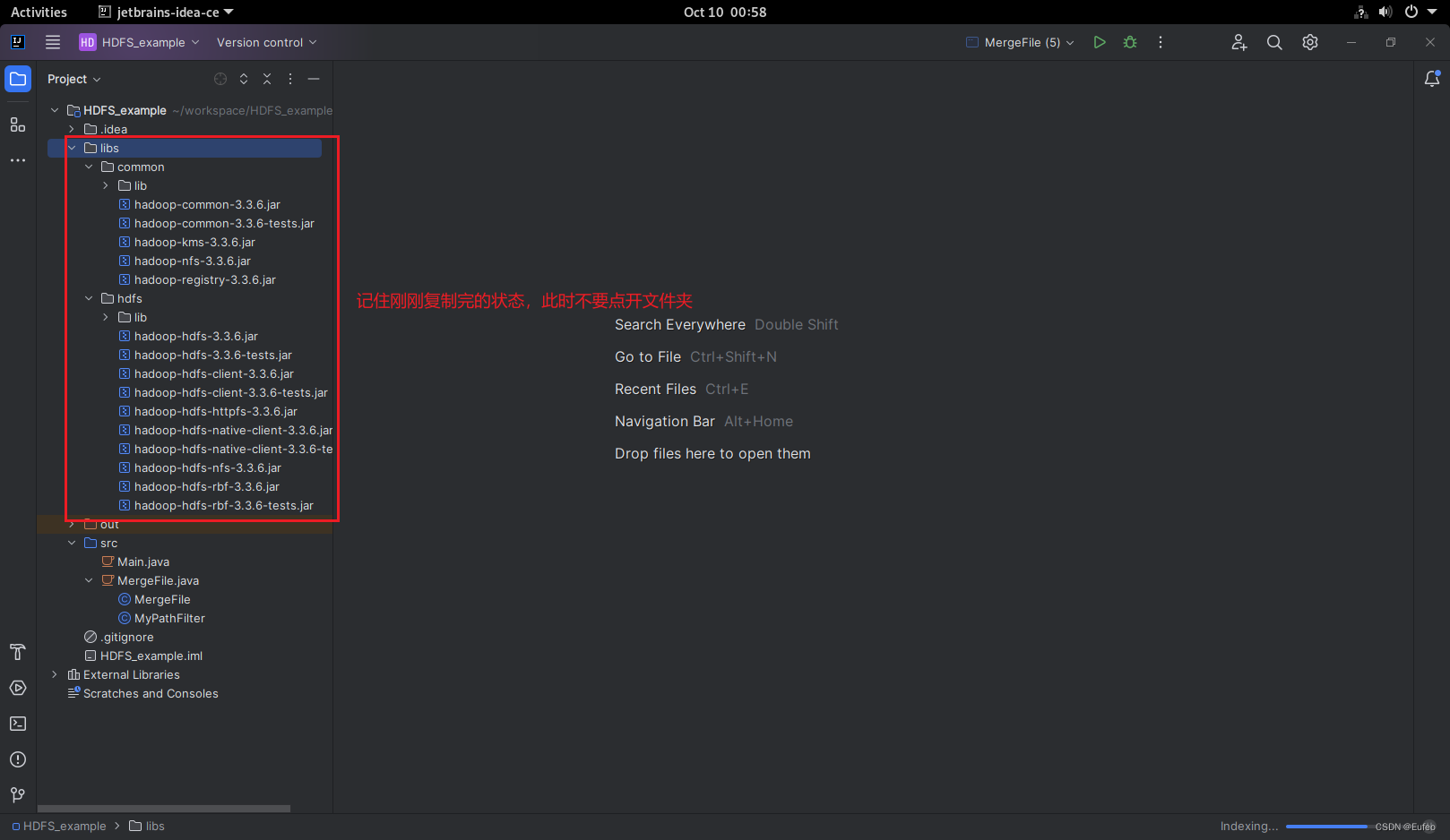 Hadoop(04) HDFS编程实践操作_linux使用vim创建文件到hdfs-CSDN博客