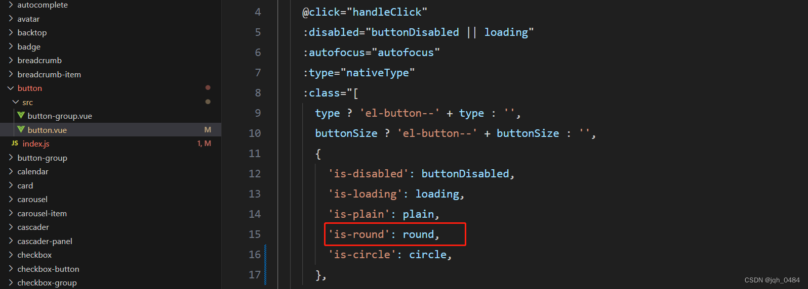 element-ui button 组件源码分享_element button-CSDN博客